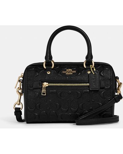 Black Coach Outlet Shoulder bags for Women | Lyst