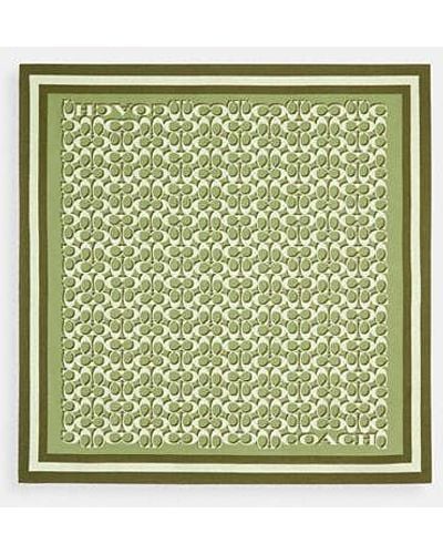 COACH Silk Square Scarves for Women - Up to 70% off | Lyst