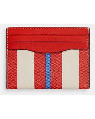 Red COACH Accessories for Men | Lyst