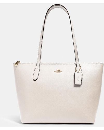 White Coach Outlet Tote bags for Women | Lyst