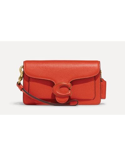Red COACH Clutches and evening bags for Women | Lyst