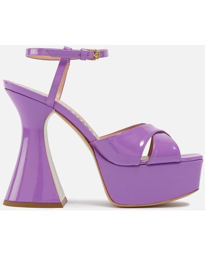 Purple Platform Sandals for Women - Up to 70% off | Lyst
