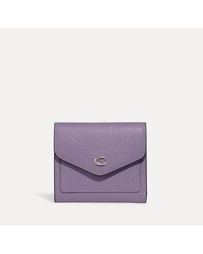 Purple COACH Wallets and cardholders for Women | Lyst