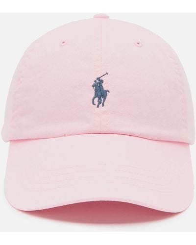 Pink Polo Ralph Lauren Hats for Men | Lyst