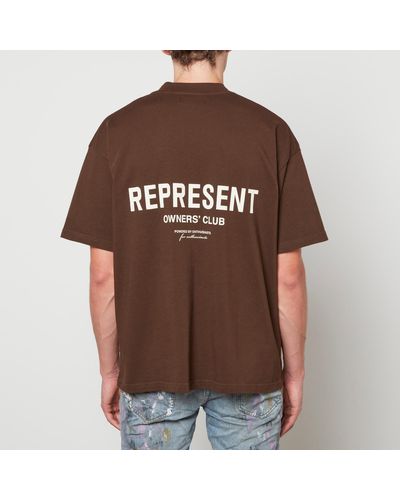 Brown Represent T-shirts for Men | Lyst