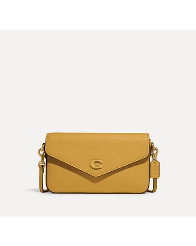 Yellow COACH Bags for Women | Lyst