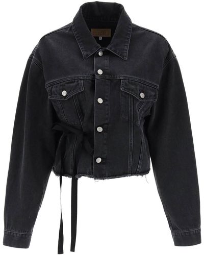 Black MM6 by Maison Martin Margiela Jackets for Women | Lyst