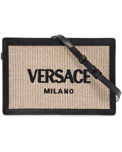 Black Versace Pouches and wristlets for Men | Lyst