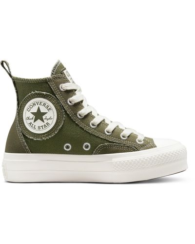 Green Converse Shoes for Women | Lyst