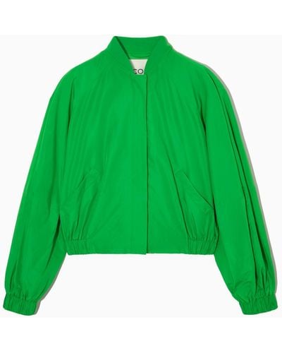 Green COS Jackets for Women | Lyst
