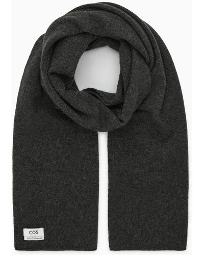 Black COS Scarves and mufflers for Women | Lyst