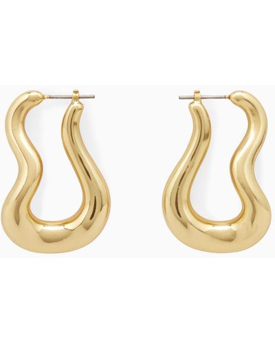 Metallic COS Earrings and ear cuffs for Women | Lyst