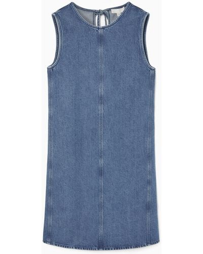 Denim Shift Dresses for Women - Up to 77% off | Lyst