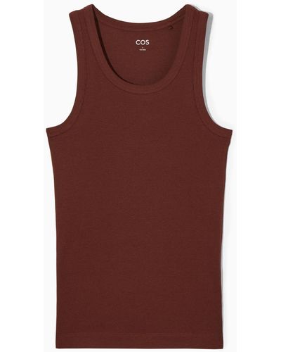 Women's COS Sleeveless and tank tops from $25 | Lyst