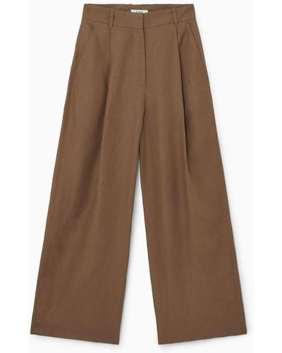 COS Wide-leg and palazzo pants for Women | Online Sale up to 13% off | Lyst