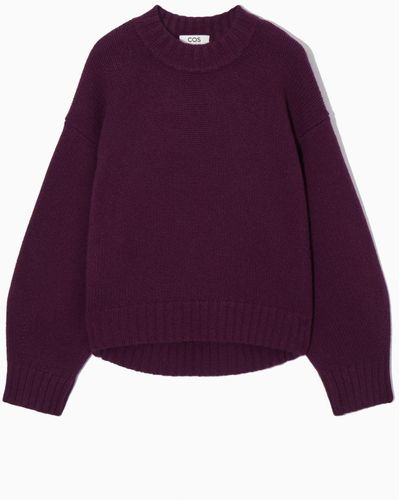 Purple COS Knitwear for Women | Lyst
