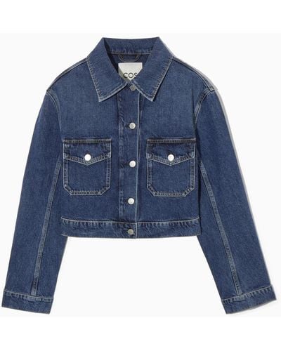 Blue COS Jackets for Women | Lyst