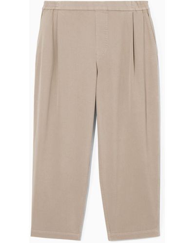Natural COS Pants for Men | Lyst