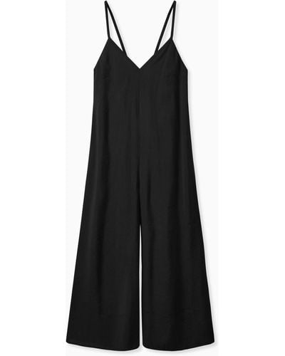 Black COS Jumpsuits and rompers for Women | Lyst