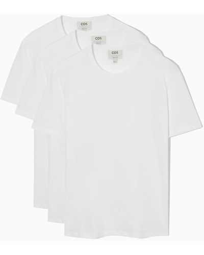 White COS T-shirts for Men | Lyst