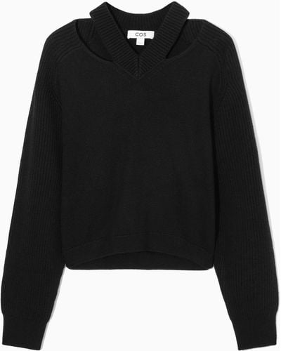 Black COS Sweaters and knitwear for Women | Lyst