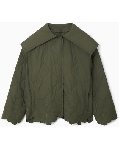 Green COS Jackets for Women | Lyst