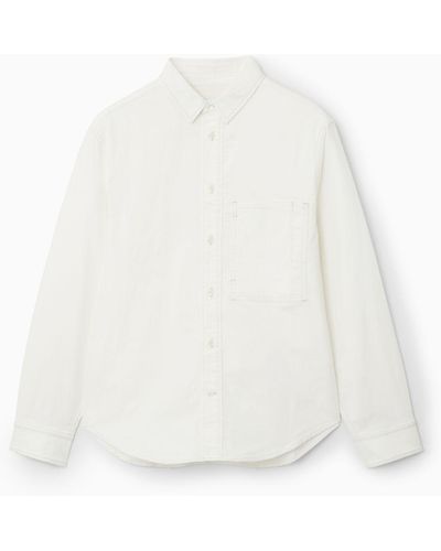 White COS Shirts for Men | Lyst