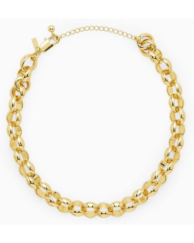 Metallic COS Necklaces for Women | Lyst