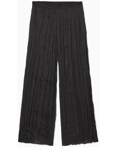 Black COS Pants for Women | Lyst