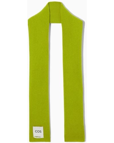 Green COS Scarves and mufflers for Women | Lyst