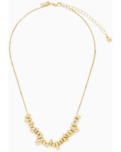 Metallic COS Necklaces for Women | Lyst