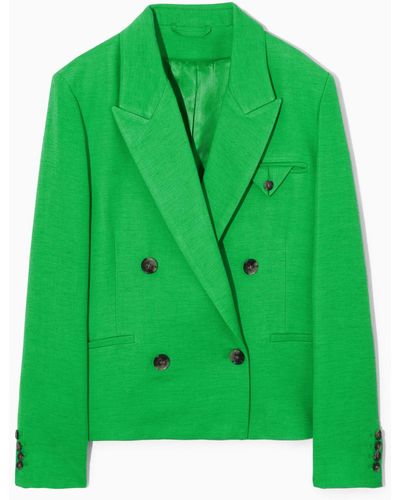 Green COS Jackets for Women | Lyst