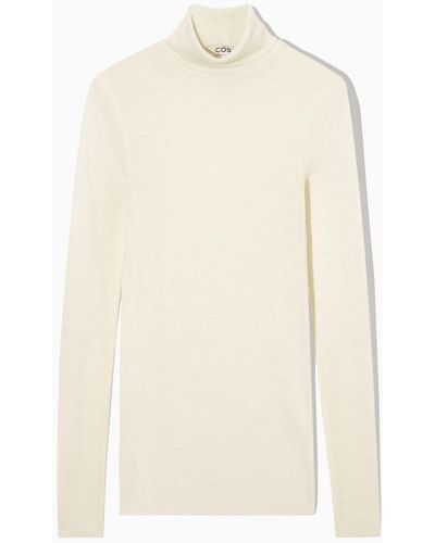 White COS Knitwear for Women | Lyst