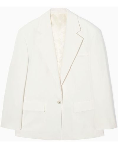 White COS Jackets for Women | Lyst