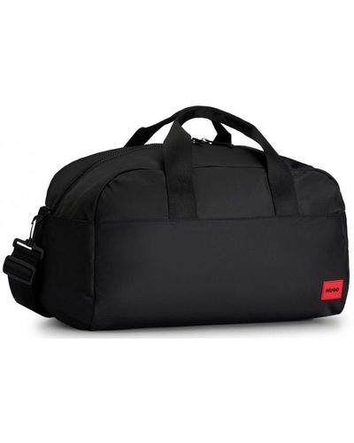 Black HUGO Duffel bags and weekend bags for Men | Lyst