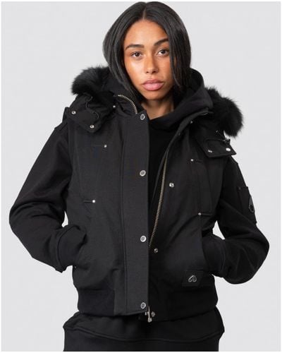 Black Moose Knuckles Jackets for Women | Lyst