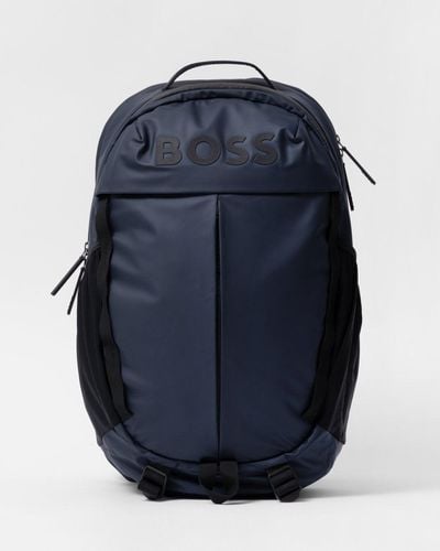 Blue BOSS Backpacks for Men | Lyst