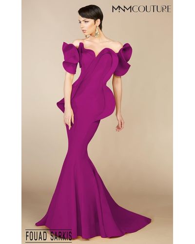 Purple Peplum Dresses for Women - Up to 68% off | Lyst