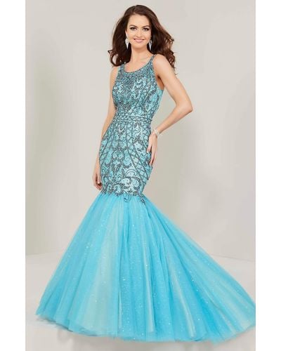 Tiffany Blue Formal dresses and evening gowns for Women | Lyst