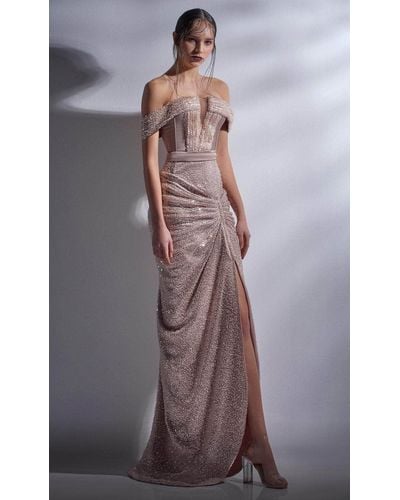 Brown Mnm Couture Clothing for Women | Lyst