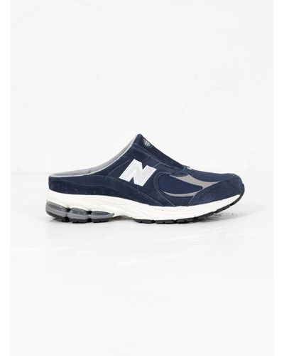Blue New Balance Slip-on shoes for Men | Lyst