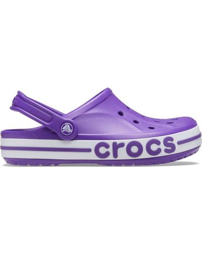 Purple Crocs™ Slip-on shoes for Men | Lyst