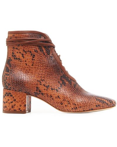 Brown Daniella Shevel Boots for Women | Lyst