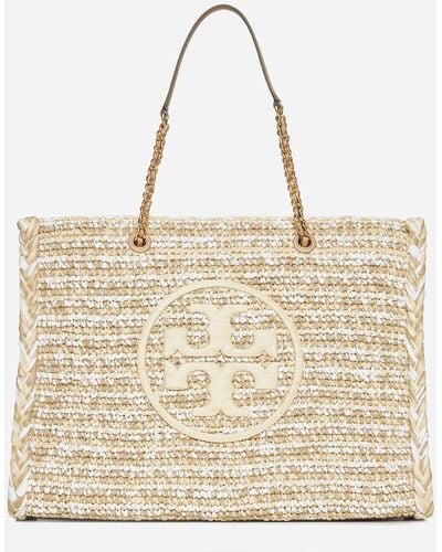 Natural Tory Burch Beach bag tote and straw bags for Women | Lyst