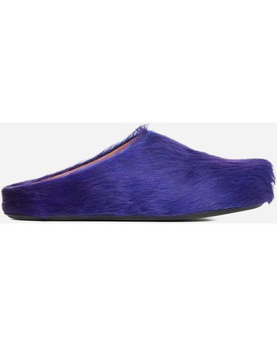 Purple Marni Slip-on shoes for Men | Lyst