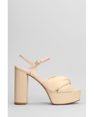 Natural Anna F. Heels for Women | Lyst