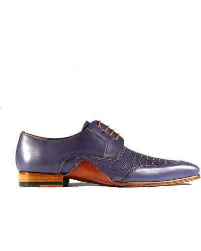 Blue Mezlan Lace-ups for Men | Lyst