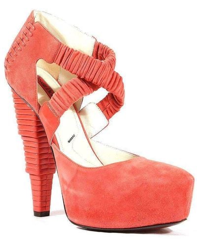 Red Cesare Paciotti Heels for Women | Lyst