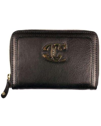 Black Just Cavalli Wallets and cardholders for Women | Lyst