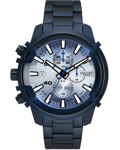 Blue DIESEL Watches for Men | Lyst